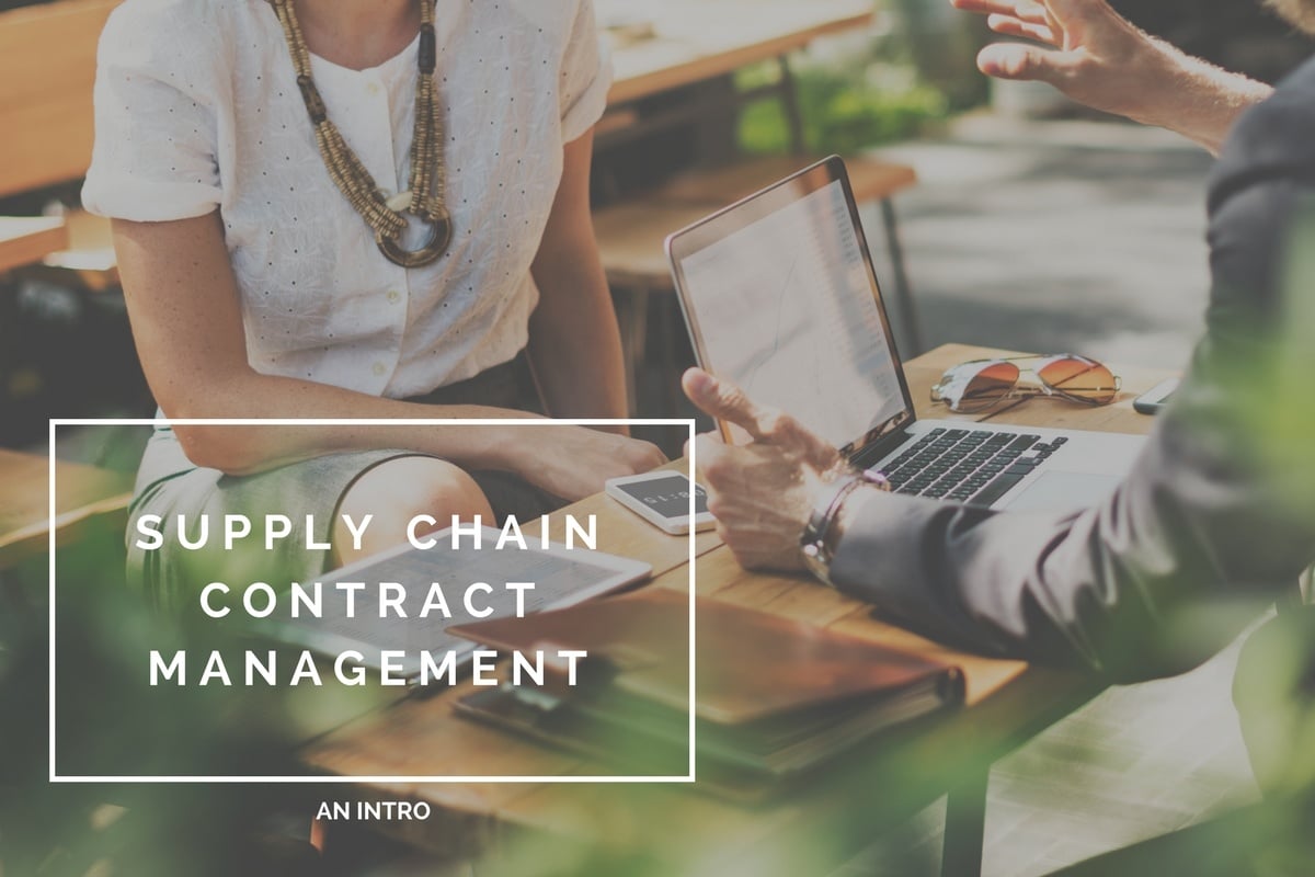 Supply Chain Contract Management: An Introduction